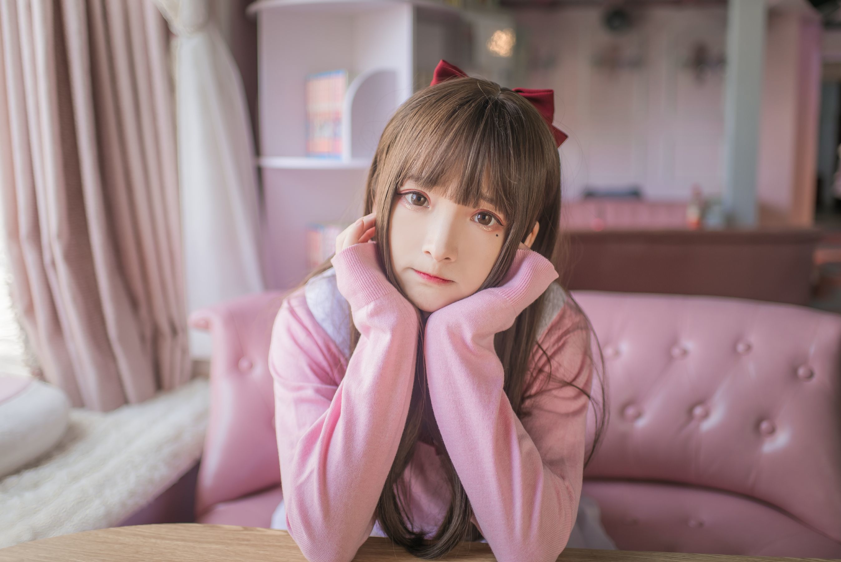 二次元美女古川kagura – 粉色JK [16P] - 绅士集册